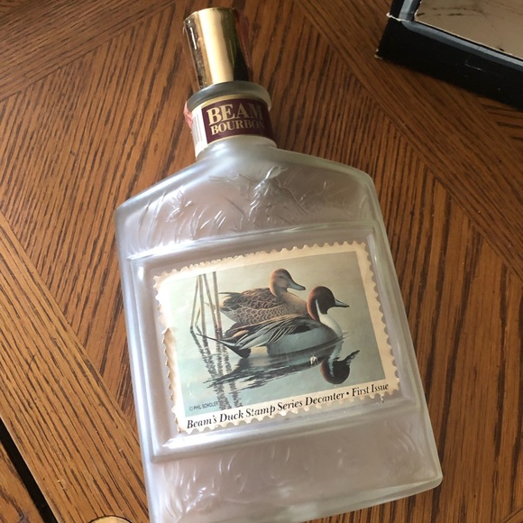 Vintage | Accents | Jim Beam Duck Stamp Series Decanter First Issue ...